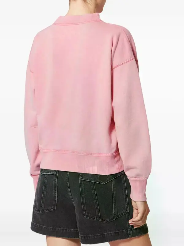 MARANT ETOILE Moby Logo Sweatshirt - Pink