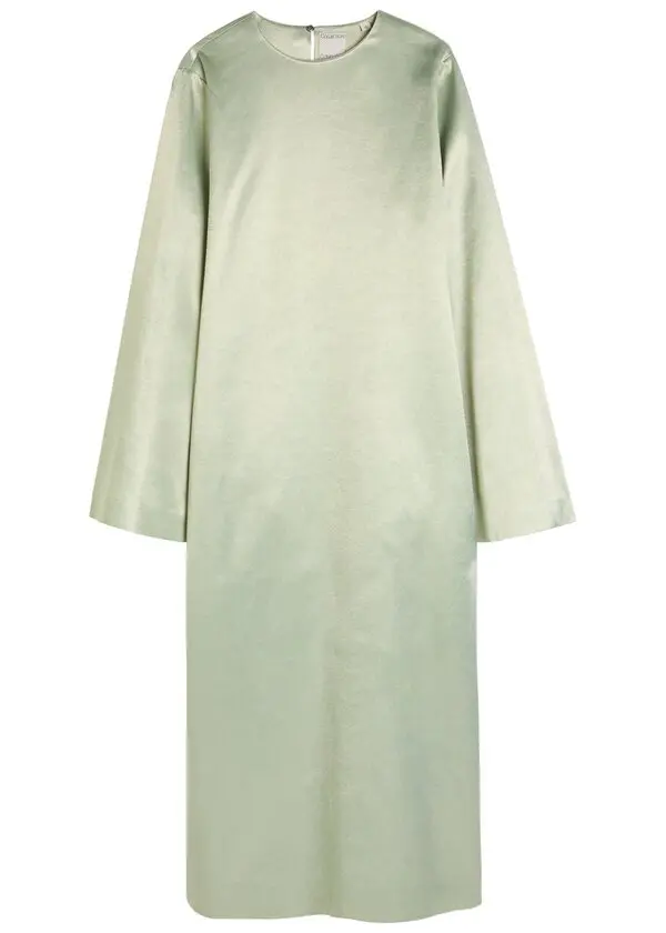 Calvin Klein Alba Satin Midi Dress