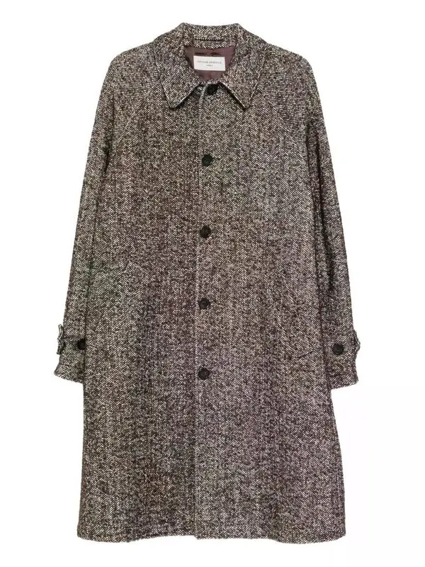 Officine Générale Herringbone Weave Button Coat