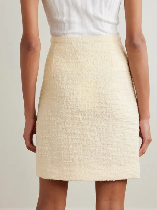 LIBEROWE Tavi Wool-blend Tweed Mini Skirt