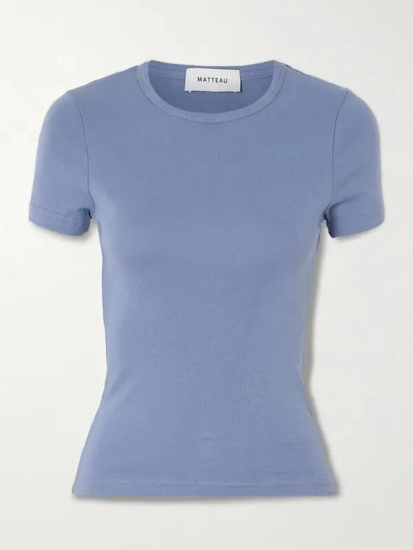 Matteau Cotton-jersey T-shirt