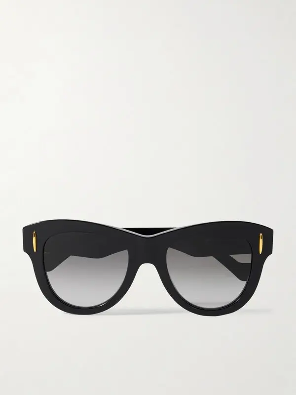Loewe Anagram D-frame Sunglasses - Black