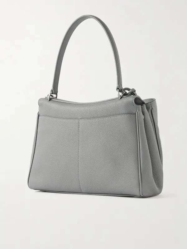 Balenciaga Rodeo Small Leather Shoulder Bag - Gray