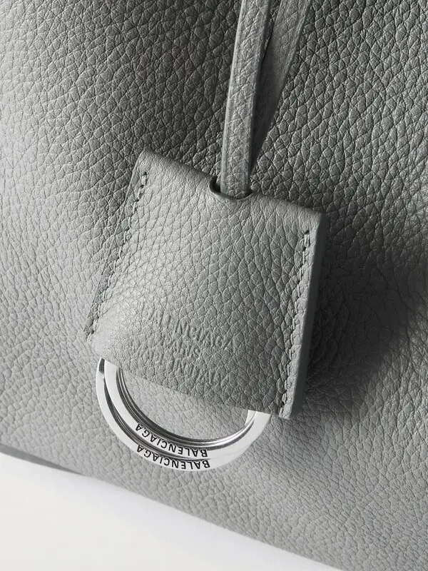 Balenciaga Rodeo Small Leather Shoulder Bag - Gray