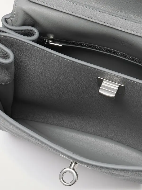 Balenciaga Rodeo Small Leather Shoulder Bag - Gray