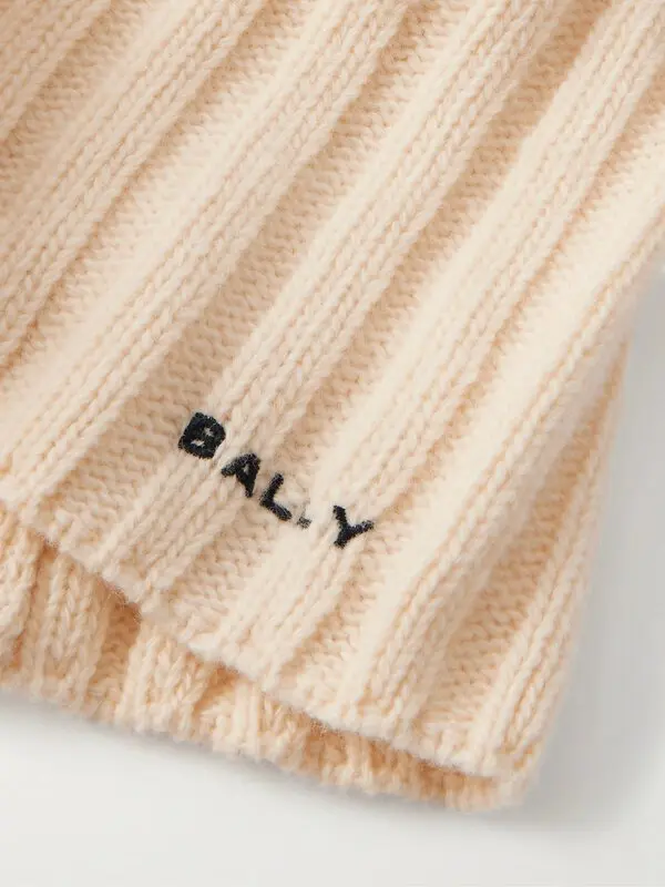 Bally Ribbed Wool Balaclava