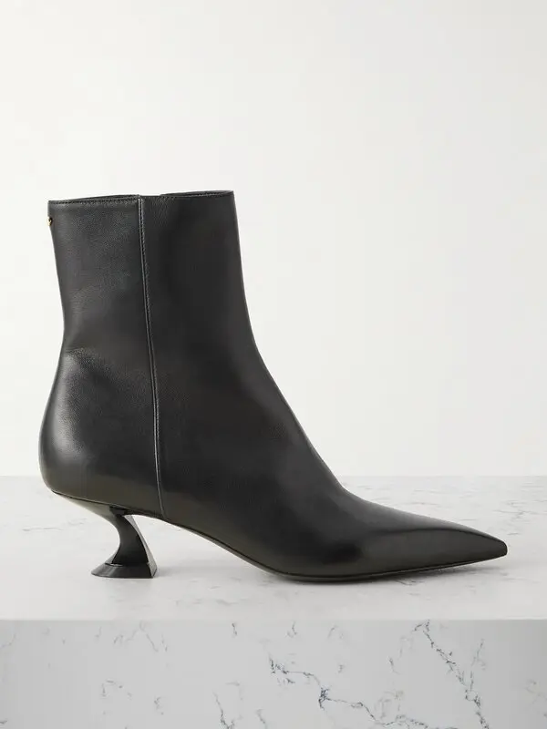 LANVIN Leather Ankle Boots