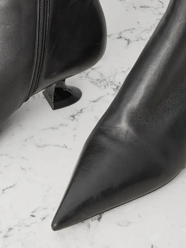 LANVIN Leather Ankle Boots