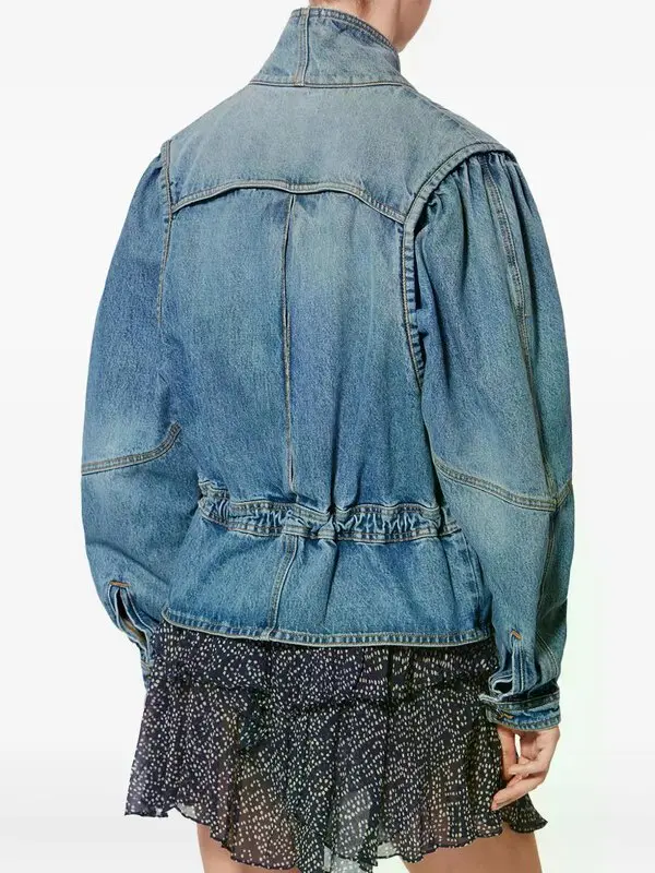 Isabel Marant Dolie Denim Jacket - Blue