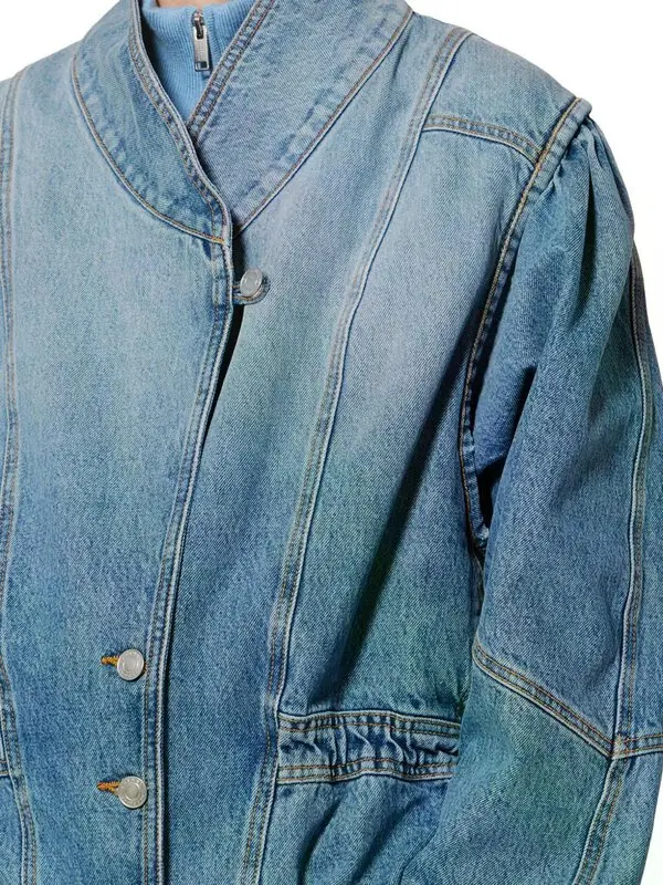 Isabel Marant Dolie Denim Jacket - Blue