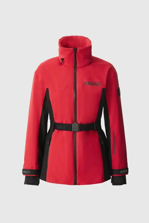 Mackage Ayira 3-in-1 Ski Jacket - Red
