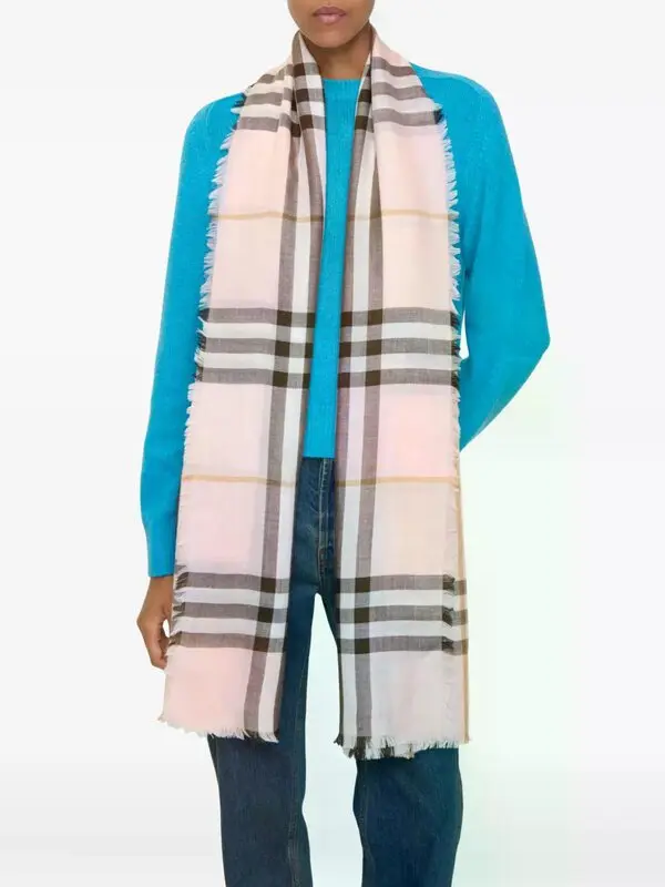 Burberry Reversible Checked Scarf