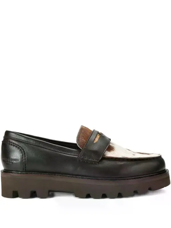 Kurt Geiger Brompton Penny Loafers - Brown