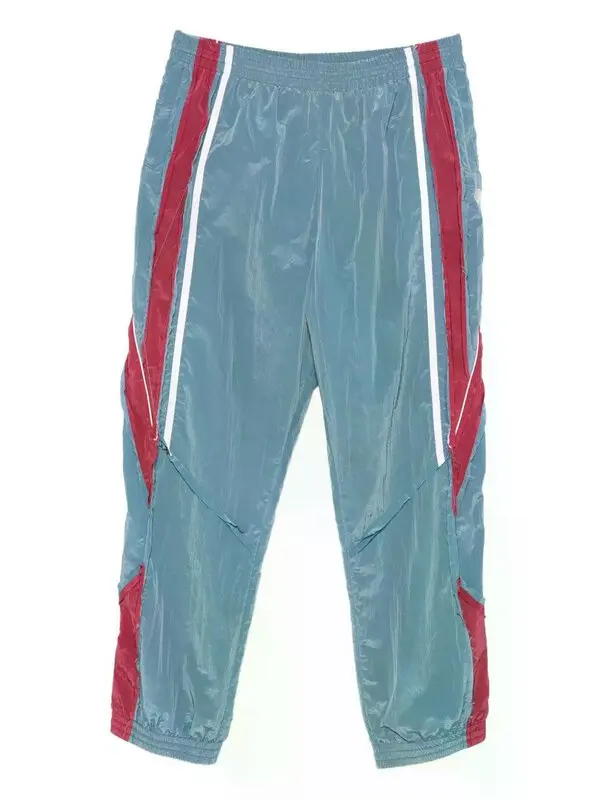 Martine Rose Stripe-detail Track Pants - Blue