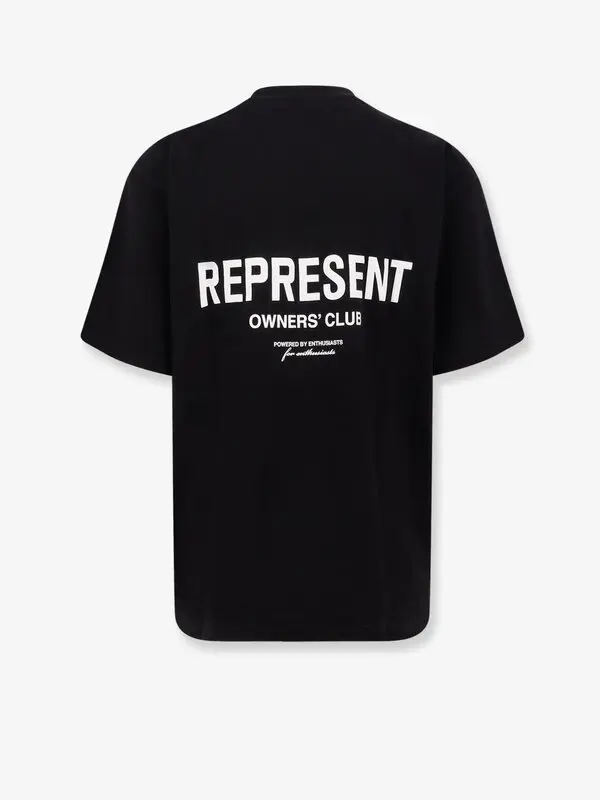 REPRESENT Owners Club Cotton Tshirt - Black