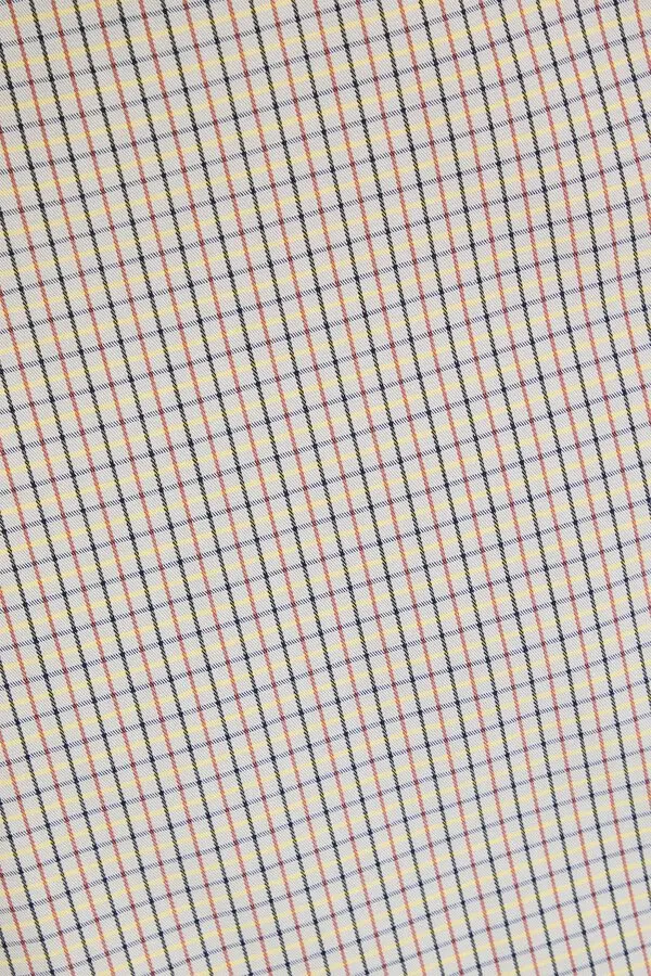 Vince Checked Cotton-blend Twill Pencil Skirt
