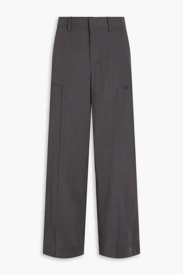 Vince Tencel™ Blend Wide-leg Pants - Dark Gray