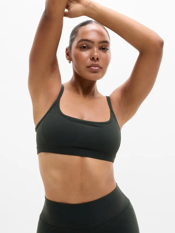 Athleta Square Neck A-c Bra - Elm
