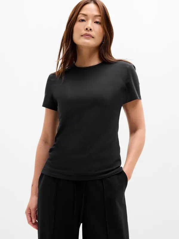 Athleta Slim Tee - Black