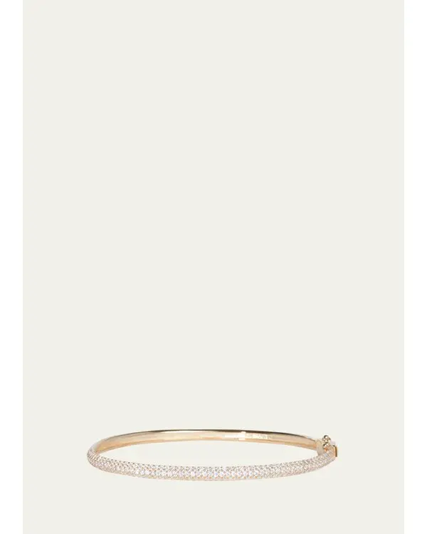NICKHO REY Malibu Bangle With Crystals - Gold