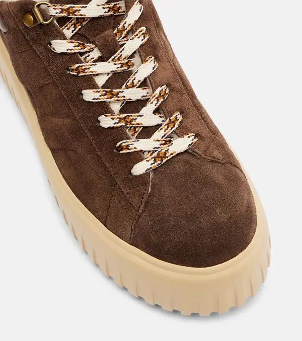 Hogan H-stripes Suede Platform Sneakers