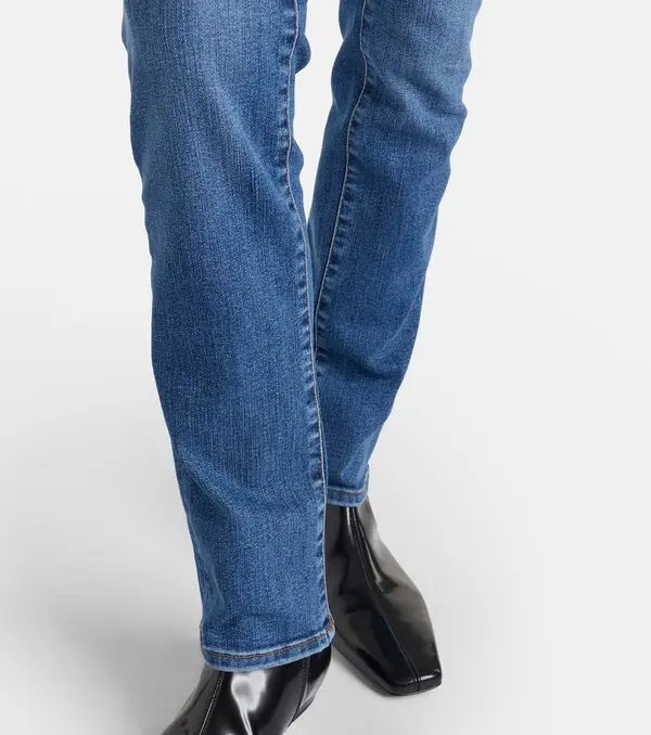 FRAME Pencil High-rise Slim Jeans