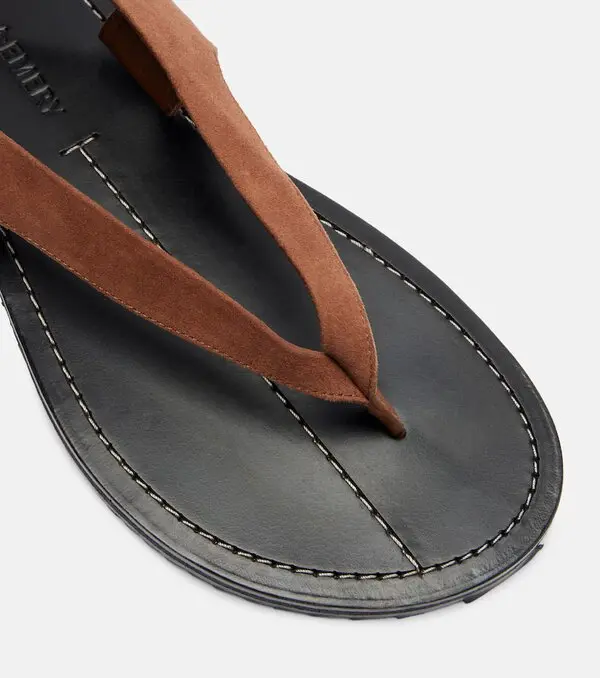A.emery Elmer Suede Thong Sandals