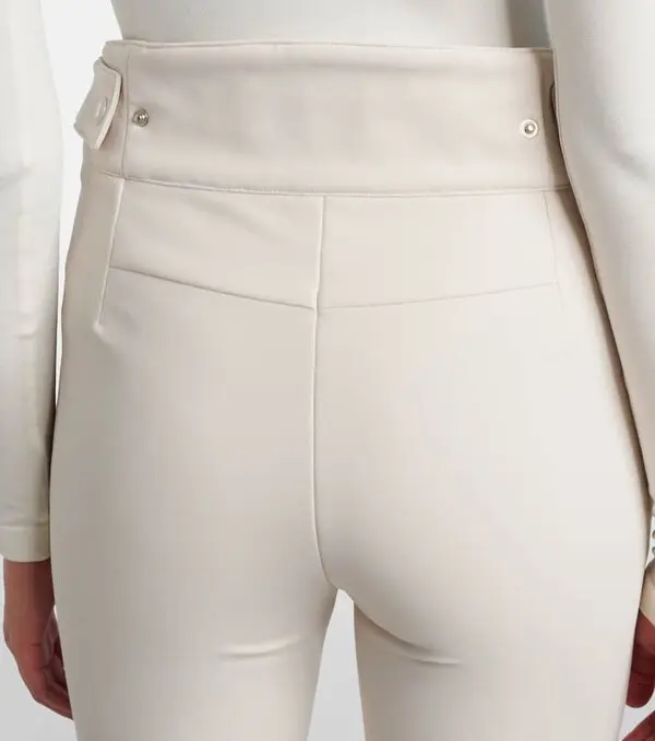 YVES SALOMON Flared Ski Pants - White