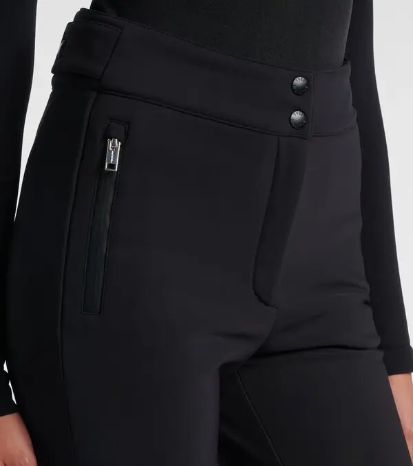 YVES SALOMON Flared Ski Trousers - Black
