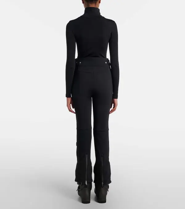 YVES SALOMON Flared Ski Trousers - Black