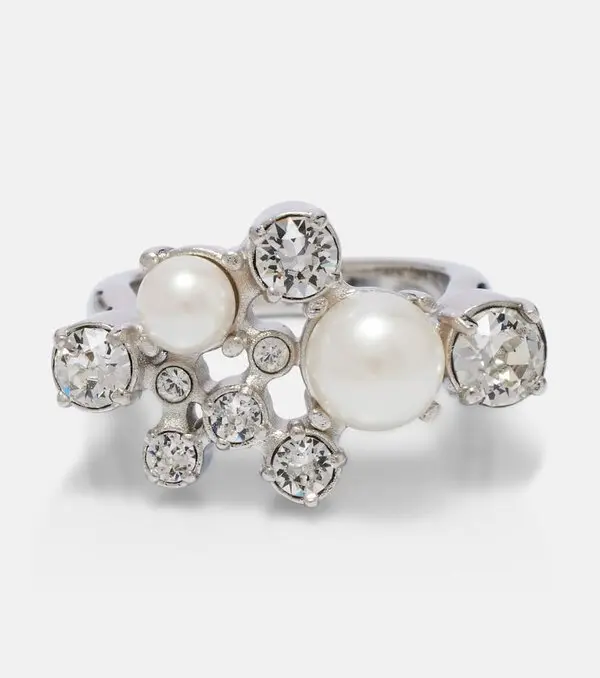 Givenchy Embellished Ring - Silver