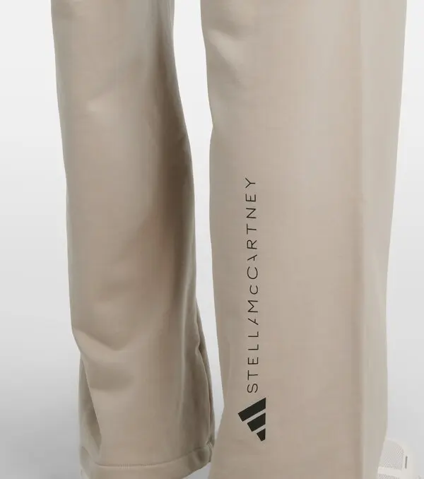 Adidas By Stella McCartney Cotton Jersey Sweatpants