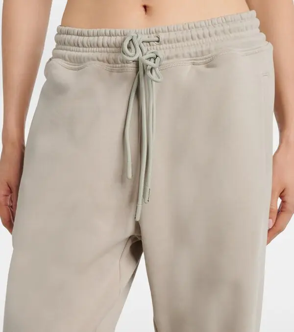 Adidas By Stella McCartney Cotton Jersey Sweatpants