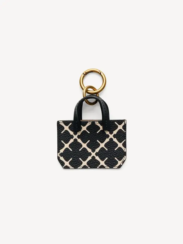 BY MALENE BIRGER Ada Charm Keychain - Black