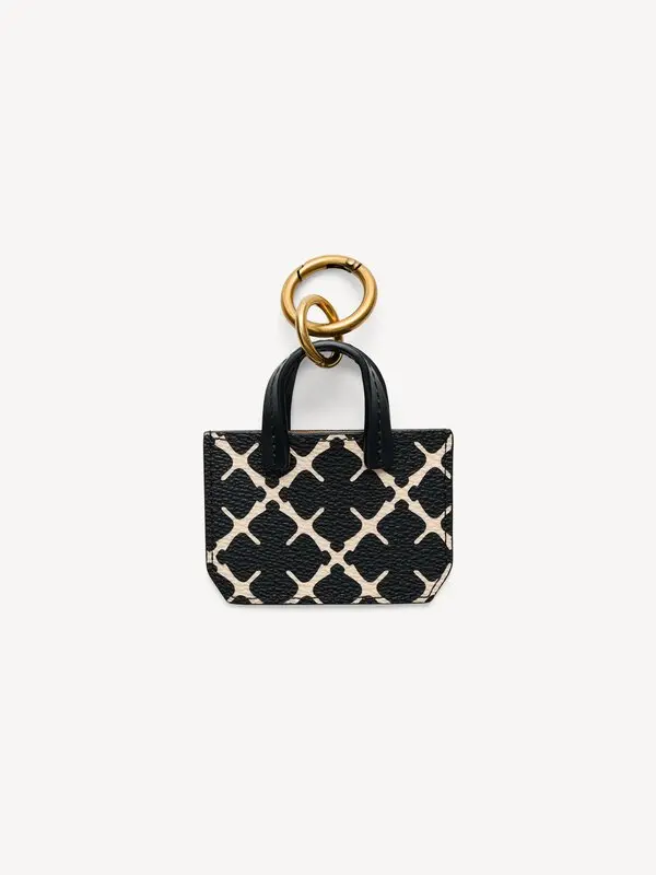 BY MALENE BIRGER Ada Charm Keychain - Black