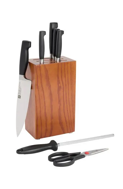 ZWILLING Four Star 8-piece Knife Block Set - Ash