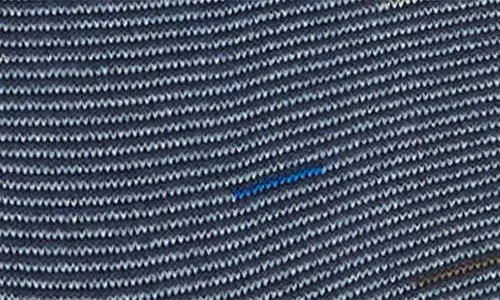 Bugatchi Pinstripe Mercerized Cotton Blend Dress Socks