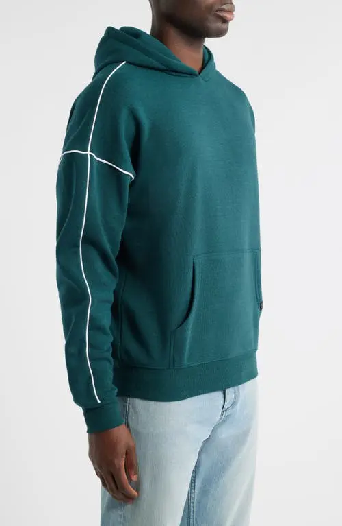 THREADS 4 THOUGHT Oversized Fleece Hoodie - Serrano/white