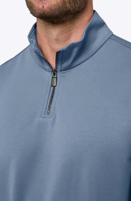 CUTS Hyperloop Quarter Zip - Cadet Blue