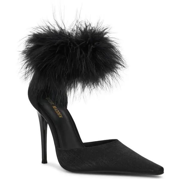 Steve Madden Feather Cuff Stiletto Pump