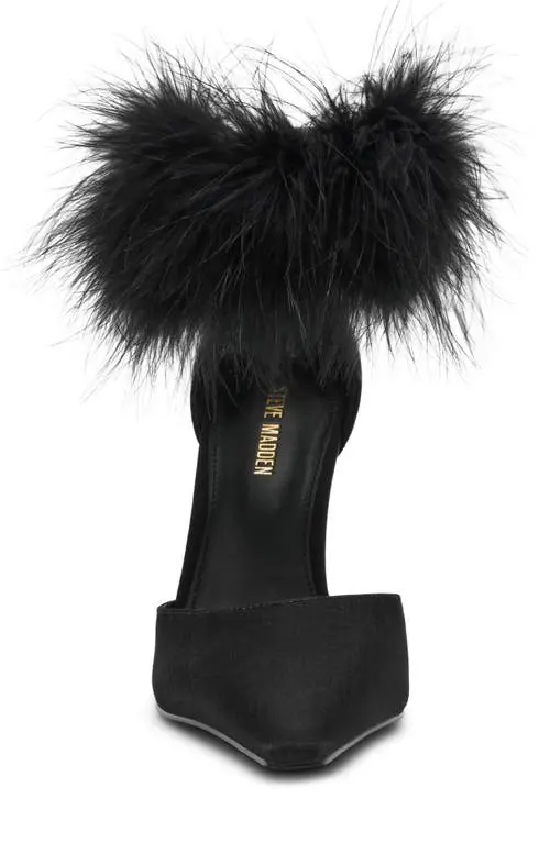 Steve Madden Feather Cuff Stiletto Pump