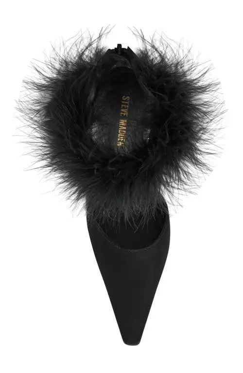 Steve Madden Feather Cuff Stiletto Pump