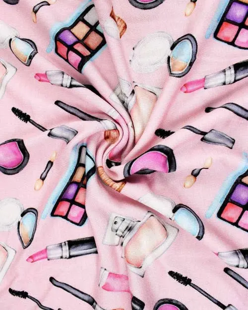 LEV BABY Makeup Print Relaxed Lounge Pants