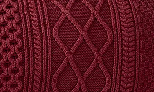 BOLL & BRANCH Aran Cable Organic Cotton Decorative Pillow