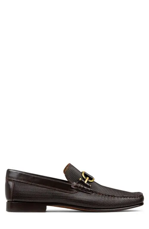 DONALD PLINER Dacio Bit Loafer - Dark Brown