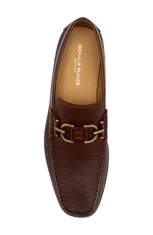 DONALD PLINER Dacio Bit Loafer - Whiskey