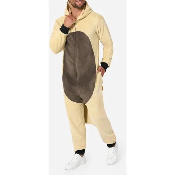Opposuits Hooded Fleece Jumpsuit - Appa