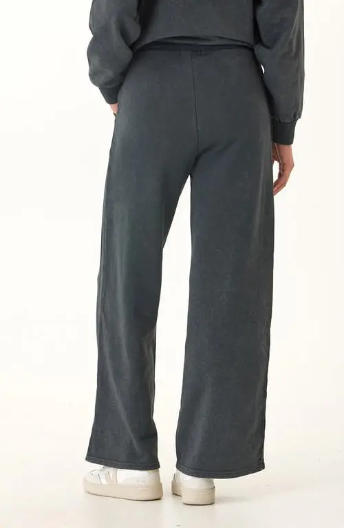 THREADS 4 THOUGHT Esmeralda Mineral Wash Wide Leg Pants - Carbon