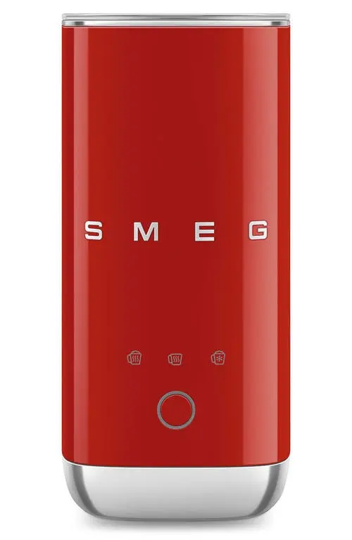SMEG Mini Milk Frother - Red