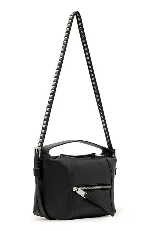 ALLSAINTS Vega Leather Crossbody Bag